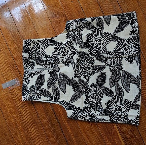 J. Crew | Tops | Jcrew Notched Shell In Polynesian Floral | Poshmark